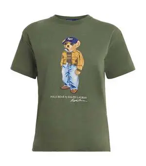 Polo Ralph Lauren Cotton Polo Bear T-shirt - Green