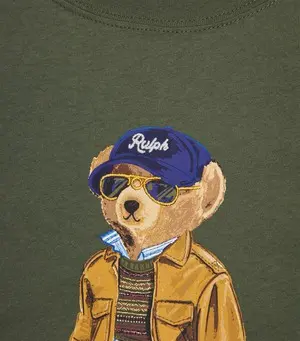 Polo Ralph Lauren Cotton Polo Bear T-shirt - Green