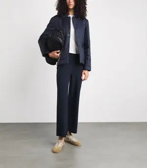 Max Mara Knitted Wide-leg Trousers