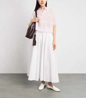 FRAME The Paisley Eyelet Shirt