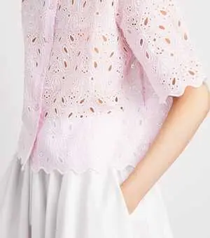 FRAME The Paisley Eyelet Shirt