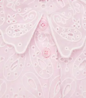FRAME The Paisley Eyelet Shirt