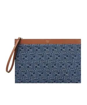 Fendi Ff Medium Flat Pouch