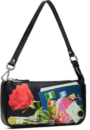 Vaquera Trompe L'oeil Printed Shoulder Bag