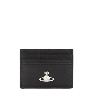 VIVIENNE WESTWOOD Orb Plaque Card Holder - Black