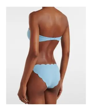 Marysia Antibes Scalloped Bandeau Bikini Top