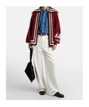 ALEMAIS X Mokshini Mohair And Wool-blend Cardigan