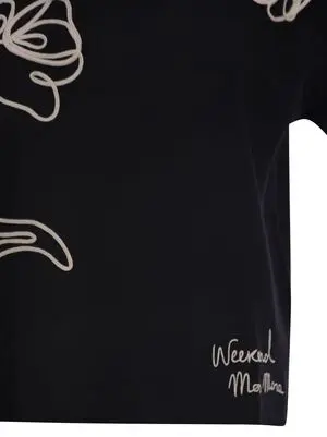 Max Mara Floral Pattern T-shirt