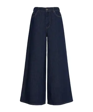 Max Mara Zattera Wide-leg Jeans - Blue