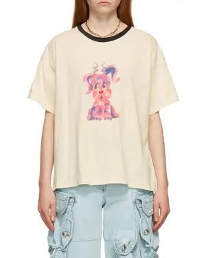 We11Done Printed Crewneck T-shirt