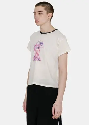 We11Done Printed Crewneck T-shirt