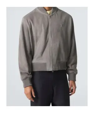 AMI Paris Stand-up Collar Casual Jacket