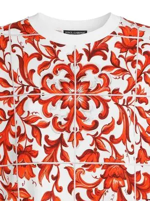 Dolce & Gabbana Majolica Print T-shirt