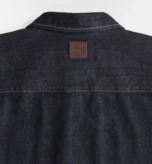 Dior Blason Denim Overshirt - Blue