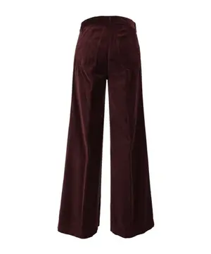 Aspesi Flared Velvet Casual Pants