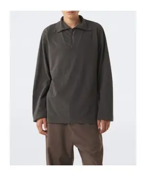 THE ROW Marcielo Cotton Half-zip Top
