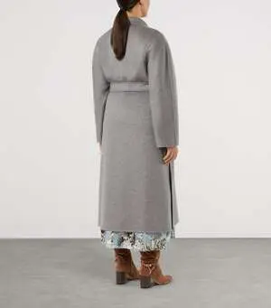 Marina Rinaldi Cashmere Belted Coat