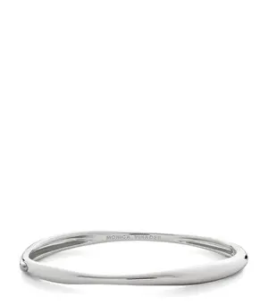 Monica Vinader Sterling Nura Bangle - Silver