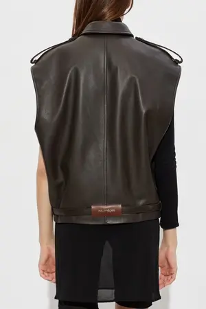 COURREGES Leather Vest