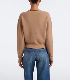 Chloé Logo Wool And Cashmere Sweater