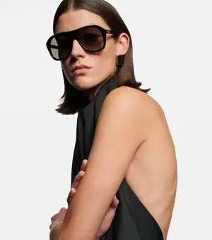 Fendi Baguette Aviator Sunglasses