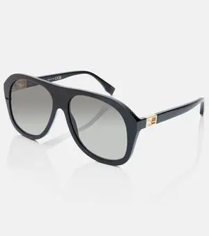 Fendi Baguette Aviator Sunglasses