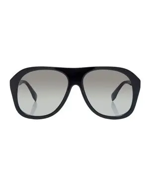Fendi Baguette Aviator Sunglasses - Black