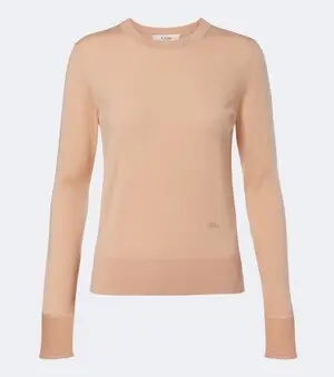 Chloé Wool Sweater - Pink
