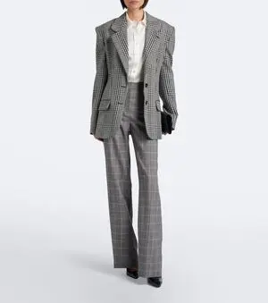 Stella McCartney Checked Wool Blazer