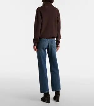 Brunello Cucinelli Cropped Straight Jeans