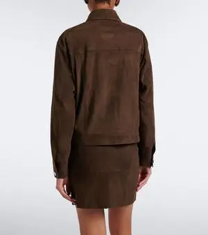 Vince Suede Jacket - Brown