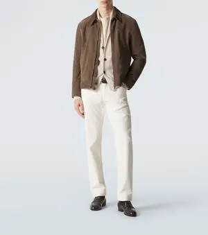 Brioni Cashmere And Wool Shawl Collar Cardigan