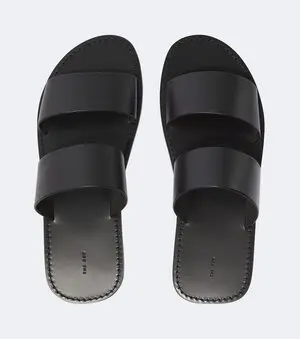 THE ROW Charlie Leather Sandals