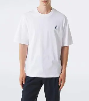 AMI Paris De Cœur Tulipe Cotton Jersey T-shirt