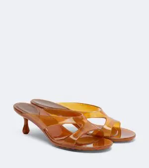 JIMMY CHOO Jelly Drop Tpu Mules - Brown