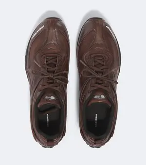 Balenciaga Radar Leather Sneakers