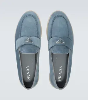 Prada Suede Loafers