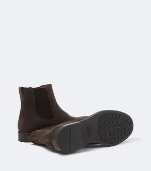 TOD'S Suede Chelsea Boots