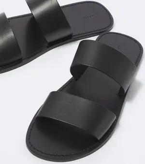 THE ROW Charlie Leather Sandals