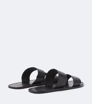 THE ROW Charlie Leather Sandals