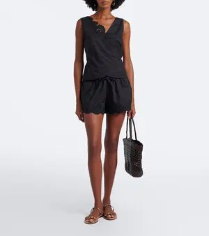 SIR. Klara Cotton Wrap Top