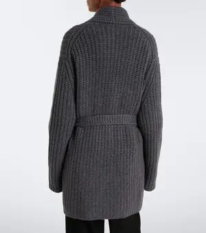 LISA YANG Cashmere Wrap Cardigan - Grey