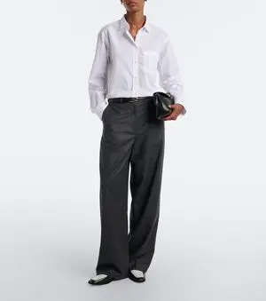 RÓHE Cotton Poplin Shirt Optic