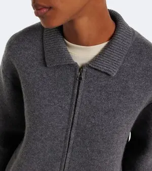 LISA YANG Cashmere Zipped Cardigan
