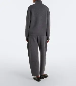 LISA YANG Cashmere Barrel-leg Pants
