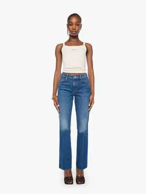 MOTHER The Outsider Sneak Call Me Wild Jeans - Blue