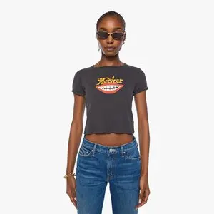 MOTHER The Itty Bitty Ringer T-shirt - Yellow