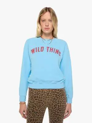 MOTHER The Concert Wild Thing Sweatshirt - Blue