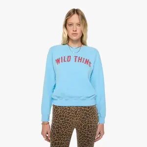 MOTHER The Concert Wild Thing Sweatshirt - Blue