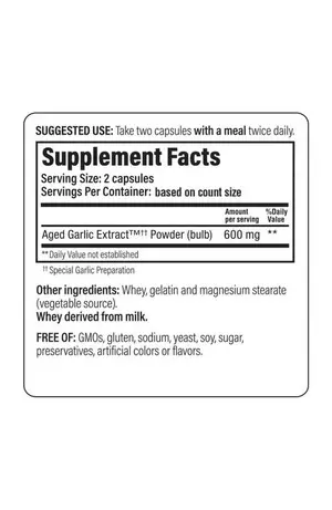 KYOLIC Aged Garlic Extract Formula 100, Cardiovascular Health
